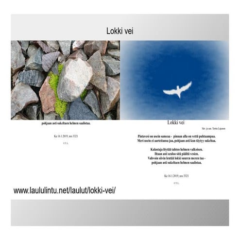 Myrskylyhty, kuva ja nuotti | PDF
