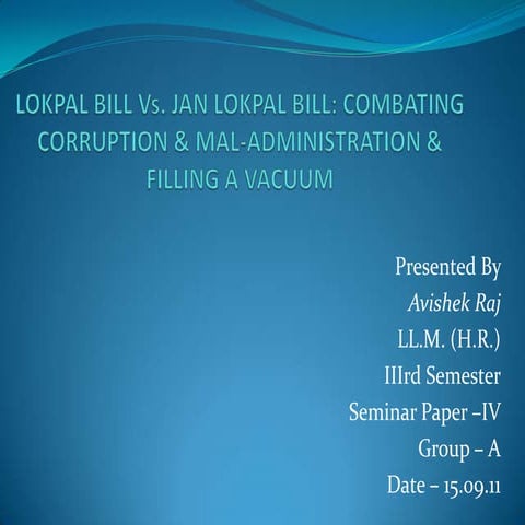 Lokpal | PPT