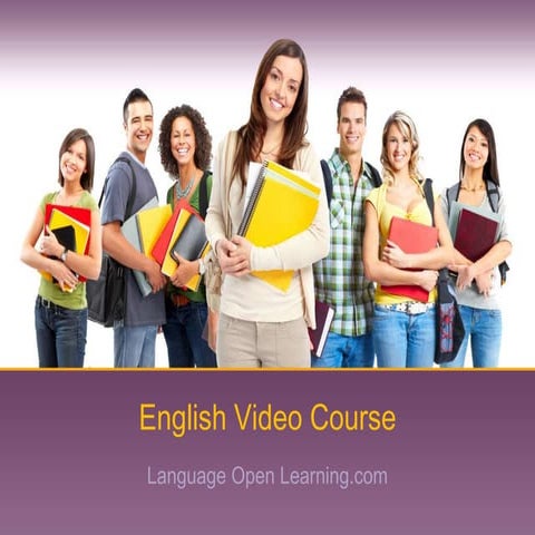 English video course Instructions | POTX