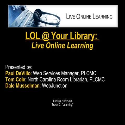 LOL @ Your Library | PPT