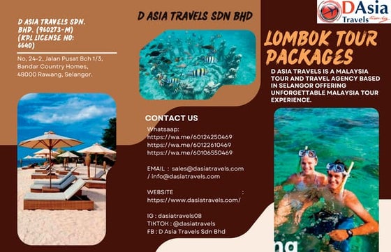 NAS Tour Guide in Lombok | PPT