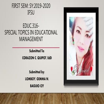 Lomboy, gemma n. educ.316-special topics assignment entry to dr.c.c. quipot 12-15-2019 ...