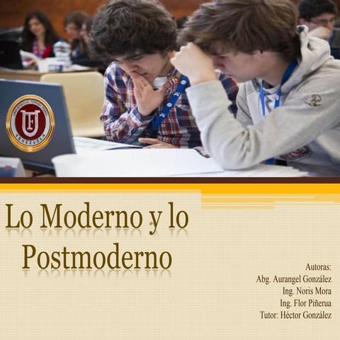 Lo Moderno y Postmoderno | PDF
