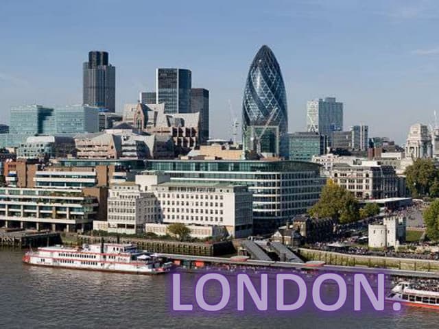 Presentation about London's attractions | PPT