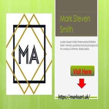 London-based totally Workmanship Exhibition Mark’s artwork, publicizes ...