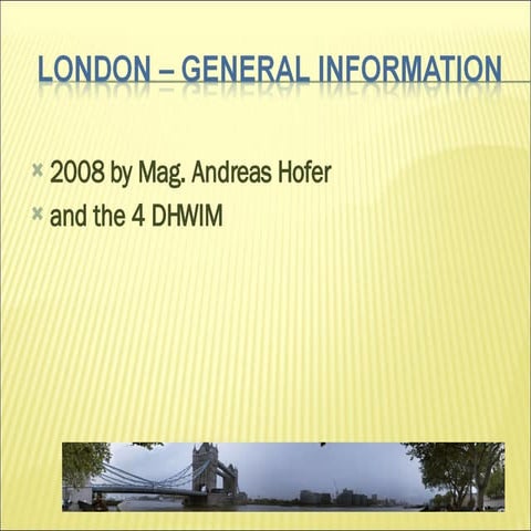 London general information | PPT