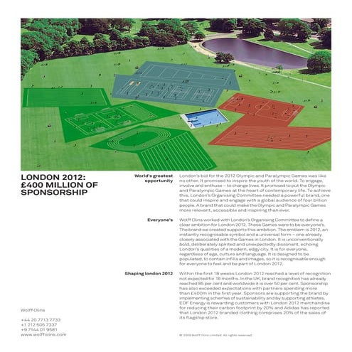 London 2012 Case Study | PDF
