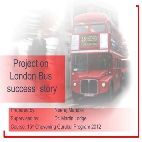 London bus public transportation | PPT