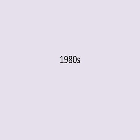 1980s PowerPoint | PPT