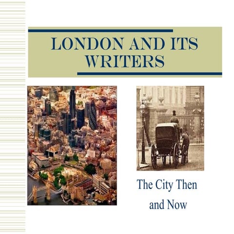 London & Literature - History, Shakespeare, Dickens, Kipling | PPT