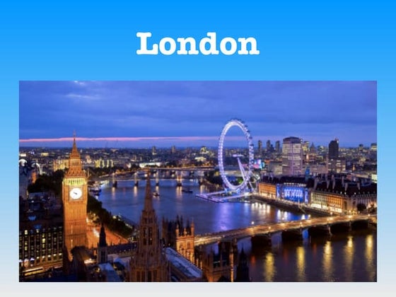 Welcome to London | PPT