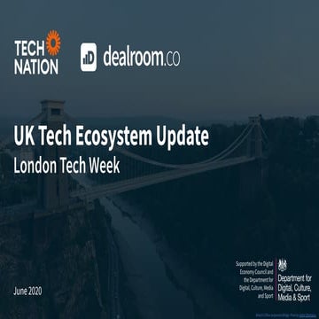 London Tech Week 2020 Tech Nation Dealroom | PPT
