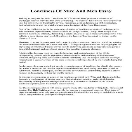 Of Mice And Men Friendship Theme Essay.pdf