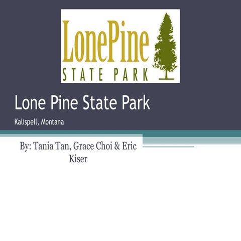 Lone Pine State Park | PPT