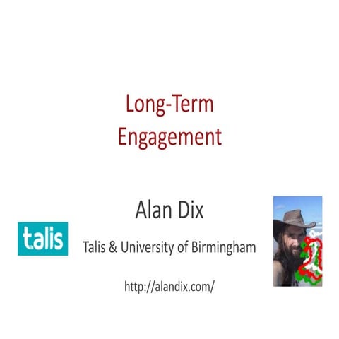 Long-Term Engagement. | PPT