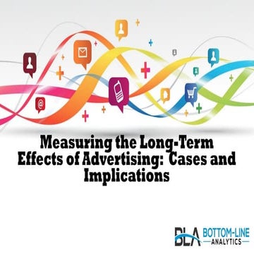 Measuring the Lonng-Term Effects of Advertising | PDF