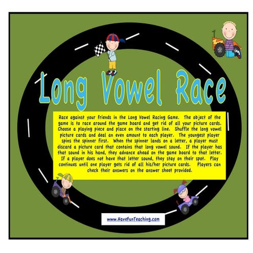 Long vowels-activity | PDF