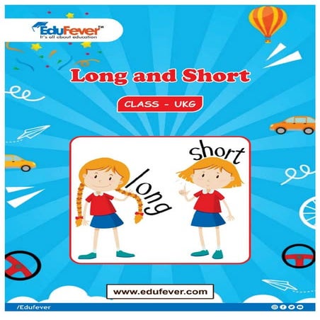 Long and short - UKG Worksheet | PDF