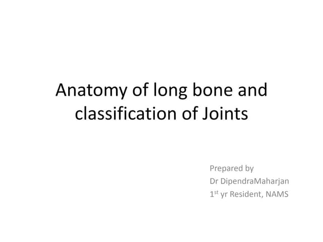 Joint structures and function | PDF
