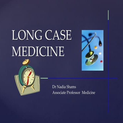 Guideline to Clinical Exam Medicine and Allied | PPT