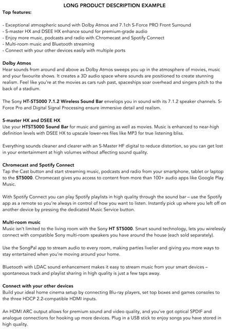 UX/CASE STUDY-STYLE COPYWRITING: Product Buying Guides | PDF