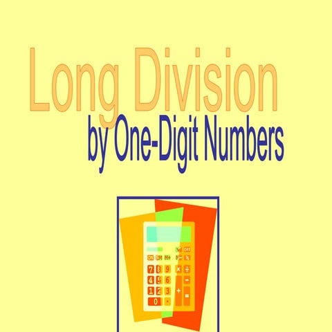 Long division | PPTX