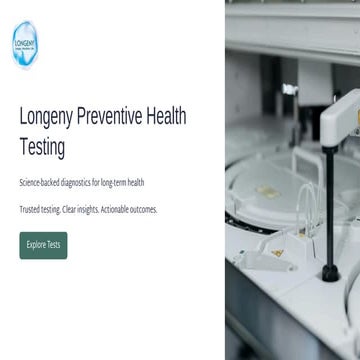 Know Your Real Health Age With Science-Backed Preventive Health Testing ...