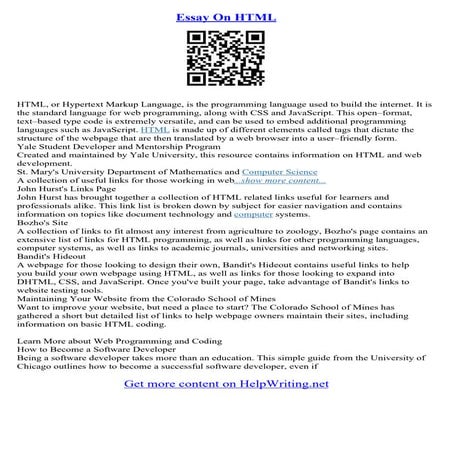 Long Essay Topics | PDF