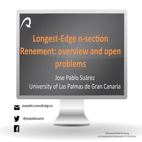 Longest edge n-section refinement- overview and open problems | PPT