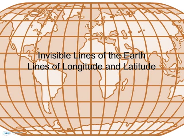 Lesson 4: Lines on the globe | PPSX