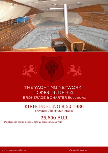 CRUISERS CRUISERS 3060, 1990, 35.000 € For Sale Yacht Brochure ...