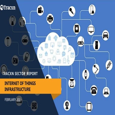 Tracxn - Internet of Things Infrastructure Startup Landscape | PDF