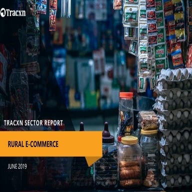 Tracxn - Rural E-Commerce Startup Landscape | PDF