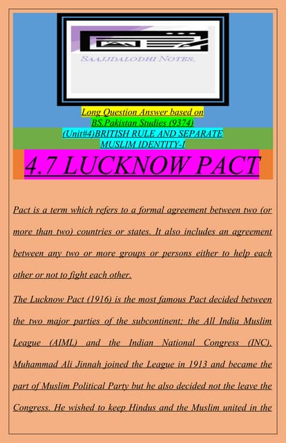 14 points of quid e azam | PPT