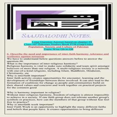 Long Question Answer based on chapter8___Long Question Answer based on chapter #8.docx