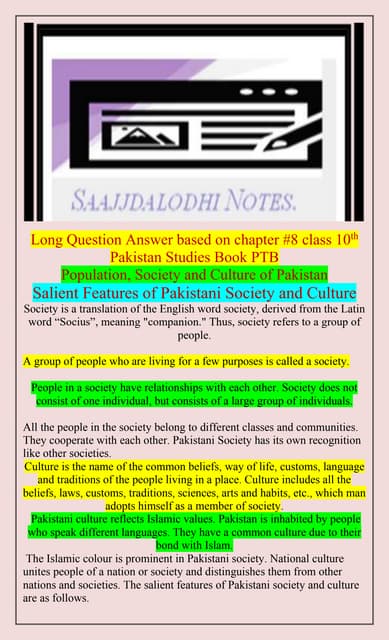 Culture of pakistan ‫‫ | PPTX | Islam | Religion & Spirituality