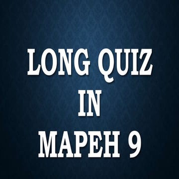 Long quiz in Music 9 pptx.pptx quarter 3 | PPTX