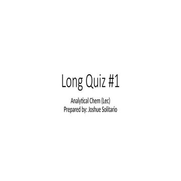 Long Quiz number 1 Analytical Chem (Lec).pptx