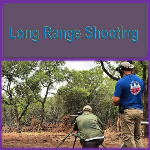 Long range shooting | PPTX