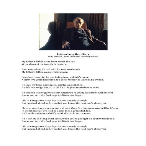 Life is a Long Short Story | PDF | Books and Literature