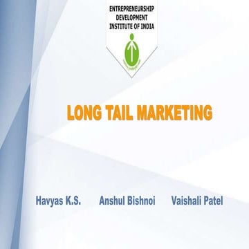 Long tail marketing | PPTX