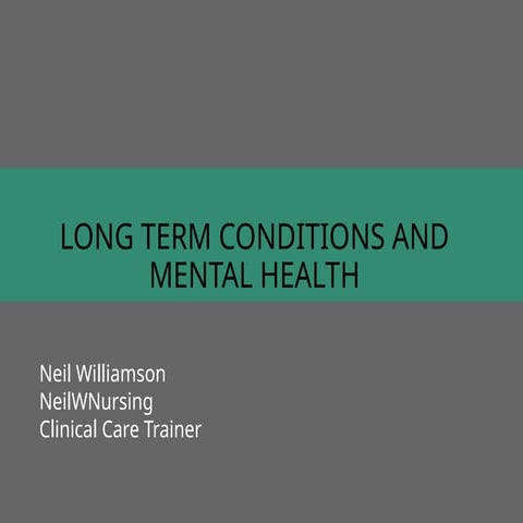 Long term conditons and mental health .pptx