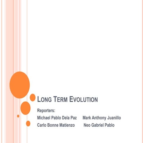 Long Term Evolution | PPTX