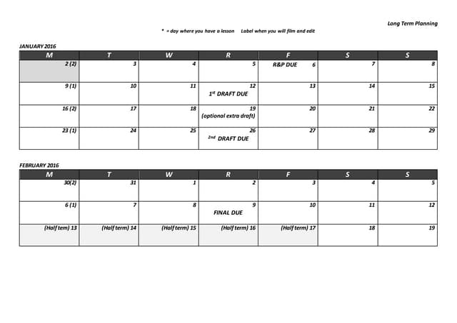 Long Term Planning PPT long-term-planning-ppt