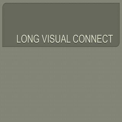 Long visual connect | PPTX
