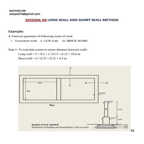 Long wall and short wall method 4 | PDF