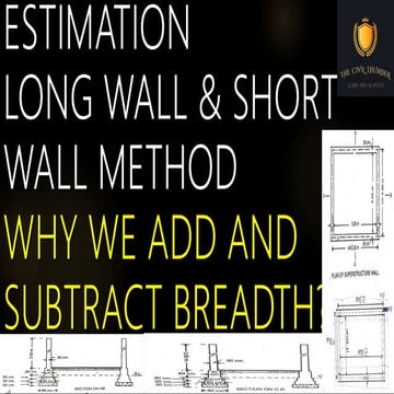 ESTIOMATION BY LONG WALL AND SHORT WALL METHGOD | PPT