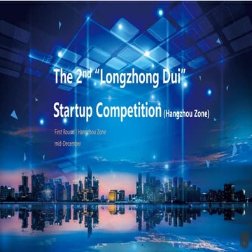 Startup - Project Competition | PPT