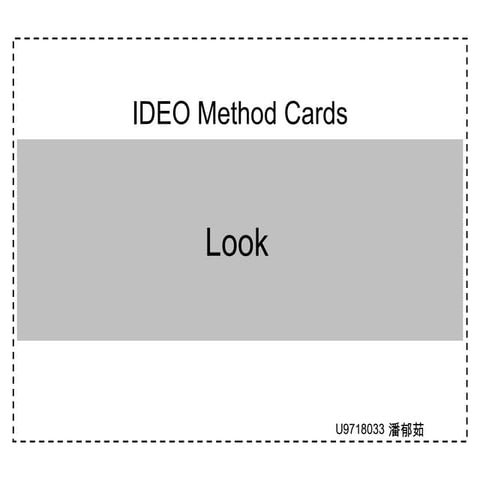 IDEO Method cards - Look | PPT