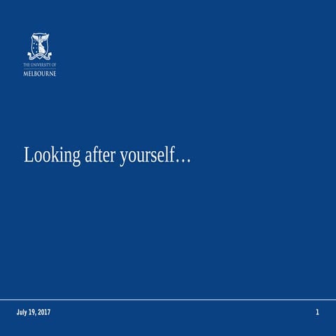 Look after yourself | PPT
